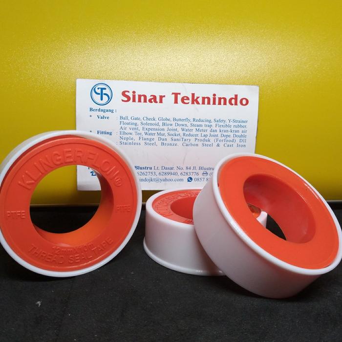 Jual SEAL TAPE KLINGERFLON 12mm × 10m - Jakarta Barat - sinar teknindo ...