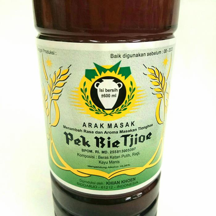 Jual Arak Masak Pek Bie Tjioe 600ml - Kota Surabaya - MMDUTAJAYA ...