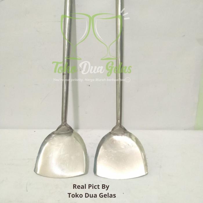 Jual spatula sutil sodet stainless steel panjang 49 cm / spatula besi ...