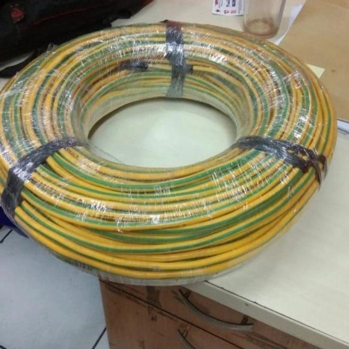 Jual kabel nyaf 16mm metal kuning hijau panjang 100meter - Jakarta ...