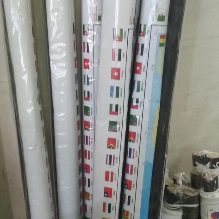 Jual peta dunia lipat/gulung ukuran 120 cm - Jakarta Timur - BeztShop ...