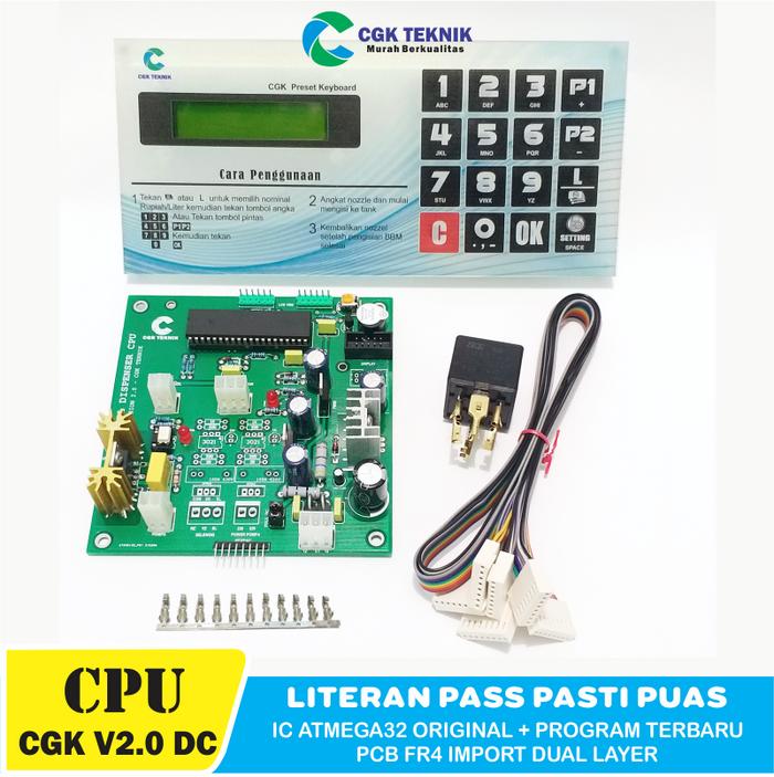 Jual CGK TEKNIK - CPU PERTAMINI POM MINI CGK 2.0 POMPA DC + KEYPAD COMBO - Jakarta Barat - CGK ...