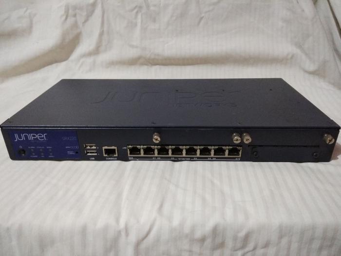 Jual Juniper SRX220 Services Gateway bukan Mikrotik Cisco Fortinet ...