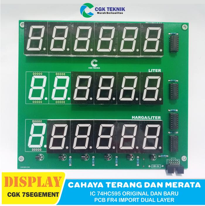 Jual CGK TEKNIK - DISPLAY PERTAMINI POM MINI 7SEGMENT MERAH - Jakarta Barat - CGK TEKNIK | Tokopedia