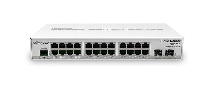 Jual Mikrotik Cloud Router Switch CRS326-24G-2S+IN 24 Gigabit with 2 ...