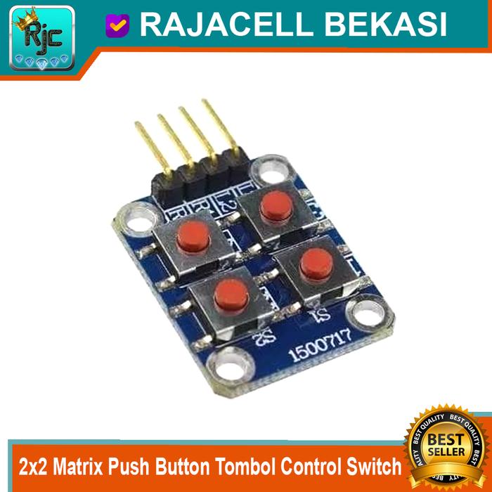 Jual 2x2 Matrix Push Button Tombol Control Switch untuk Arduino ...