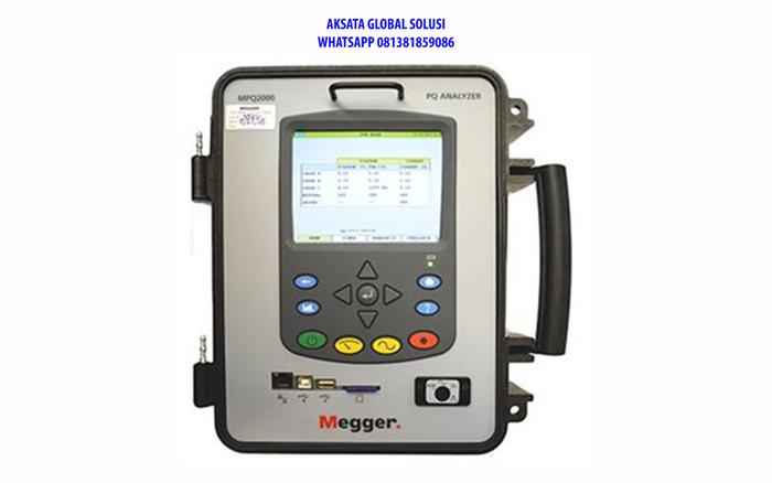 Jual MEGGER MPQ2000 PORTABLE POWER QUALITY ANALYZER - Kab. Bogor - PT AKSATA GLOBAL SOLUSI ...