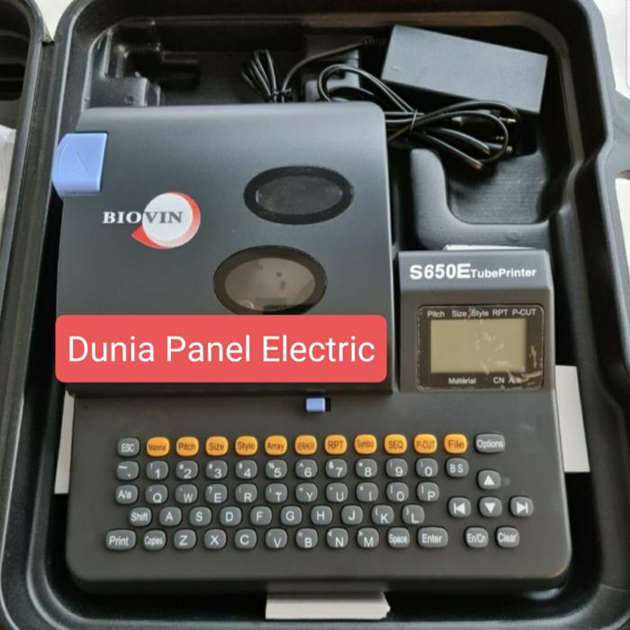 Jual Marker Tube Printer/Marking Tube/Labels Mesin BIOVIN S650E ...