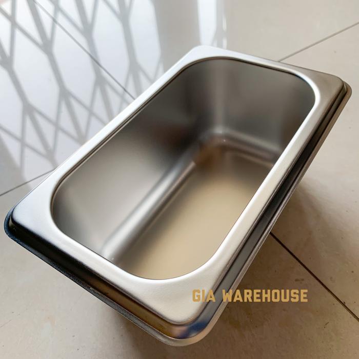 Jual Insert 1/9 chafing dish gastronom food pan stainless steel tebal ...