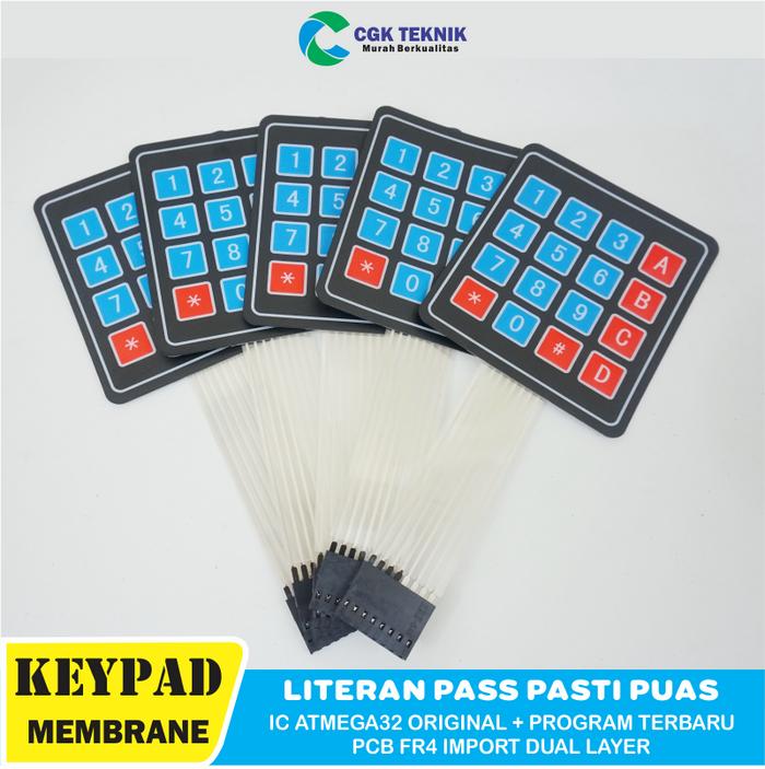 Jual CGK TEKNIK - KEYPAD PERTAMINI MEMBRANE 4X4 KEYPAD POM MINI - Jakarta Barat - CGK TEKNIK ...