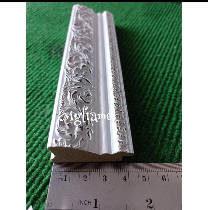 Jual Batangan FIBER BINGKAI PIGURA LIS PLAFON PANJANG 3 METER Ukir 4CM ...