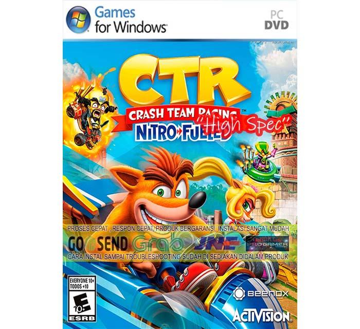 Jual CTR | CRASH TEAM RACING NITRO FUELED | CD DVD GAME | PC GAME ...