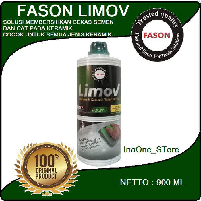 Jual FASON Limov 900ml /Pembersih Noda Semen dan Cat Pada Keramik ...