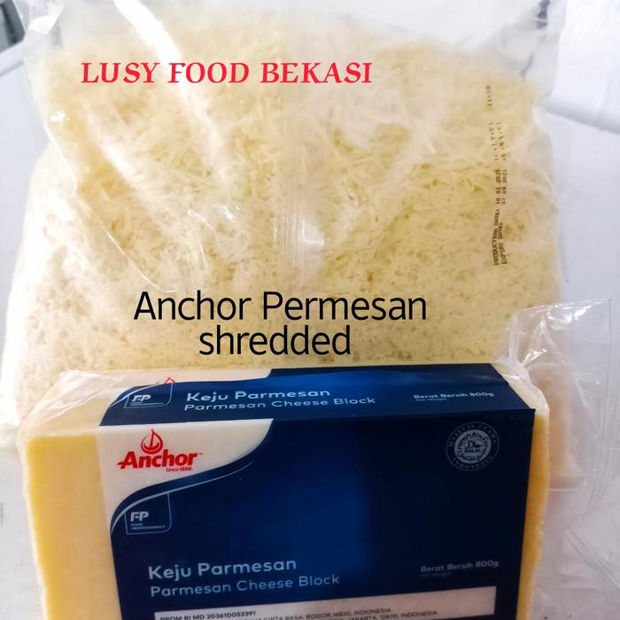 Jual Keju Permesan Anchor Permesan Shredded/parut Halal Gosend Only Di ...