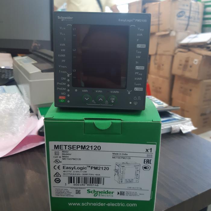 Jual POWER METER ( METSEPM2120)PM2120 220VAC SCHNEIDER - Jakarta Pusat ...