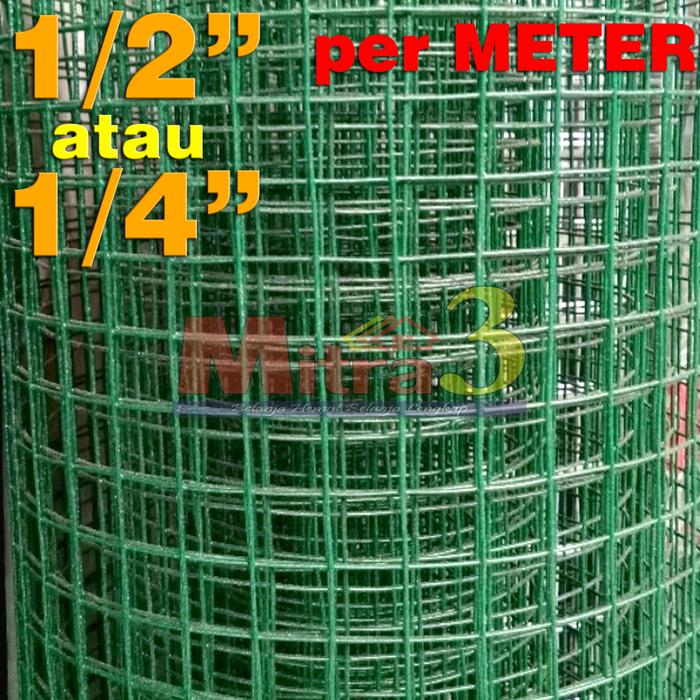Jual Rang Loket PVC Ayakan Ayak Pasir HIJAU / Kawat Ram Kandang per ...