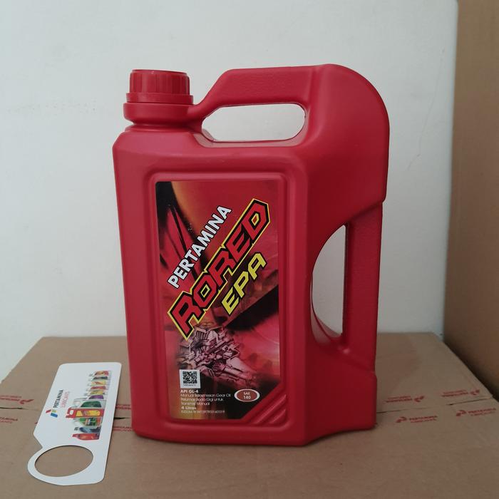 Jual Oli TRANSMISI / GARDAN Pertamina RORED EPA 140 4 Liter - Jakarta ...