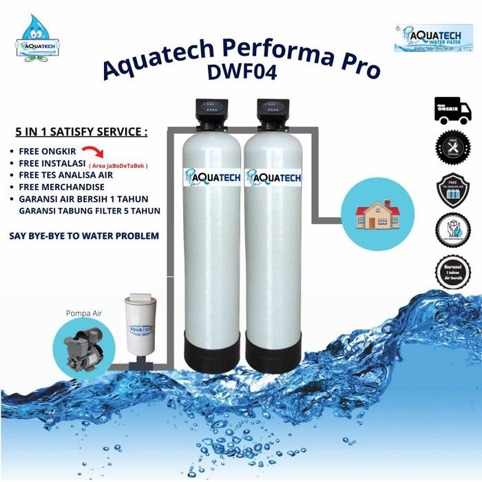 Jual Filter Air AQUATECH Performa Pro DWF-04 - Kota Bekasi - Sakama | Tokopedia
