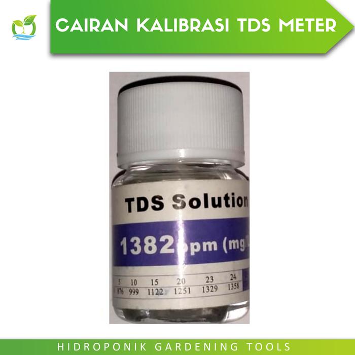 Jual TDS Meter Calibration Liquid - Cairan kalibrasi TDS Meter - Kota ...