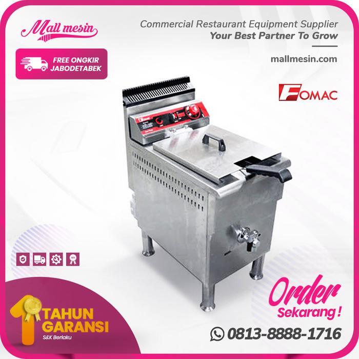 Jual Gas Deep Fryer FOMAC FRY-G171 / Kompor Penggorengan Ayam Kentucky ...
