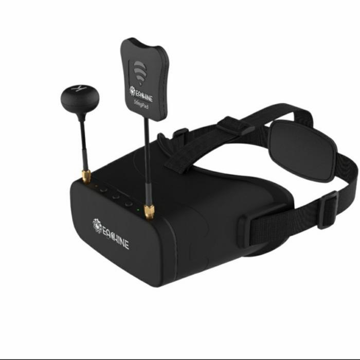 Jual Eachine EV800DM goggle fpv with diversity and DVR 40 channel - Kab ...