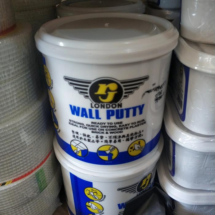 Jual plamir tembok rj 1kg netto wall putty - Kota Palembang ...
