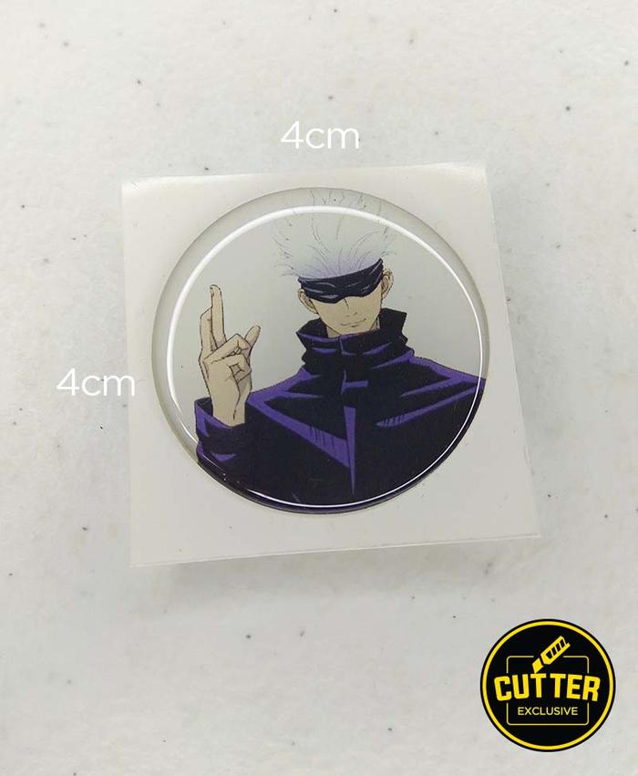 Jual emblem sticker resin GOJO SATORU JUJUTSU KAISEN - Jakarta Barat ...