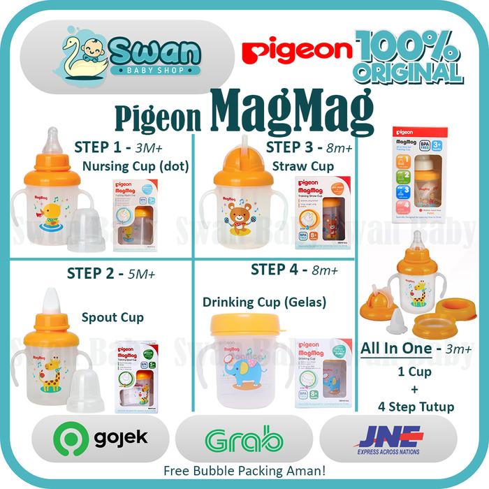 Jual Pigeon Mag Mag All In One / All Step 1 / Step 2 / Step 3 / Step 4 ...