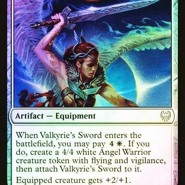 Jual mtg t3 valkyrie's sword foil - Kab. Tangerang - TableTopTraveler ...