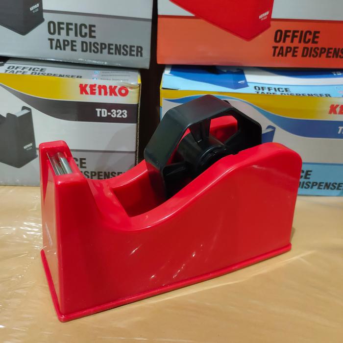 Jual tape dispenser besar tempat isolasi besar kecil selotip lakban ...