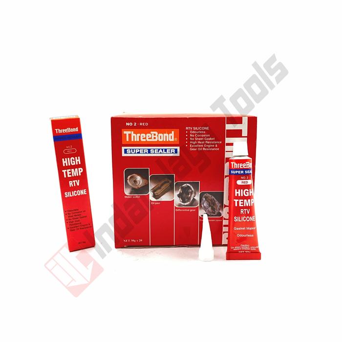 Promo THREEBOND SUPER SEALER RTV 30 GRAM Red Gray Merah Abu High Temp ...