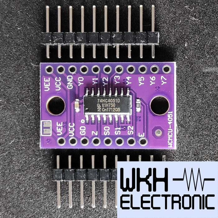 Jual CJMCU-4051 74HC4051 8-Channel-Mux 8 Channel Analog Multiplexer Module - Kota Surabaya - WKH ...