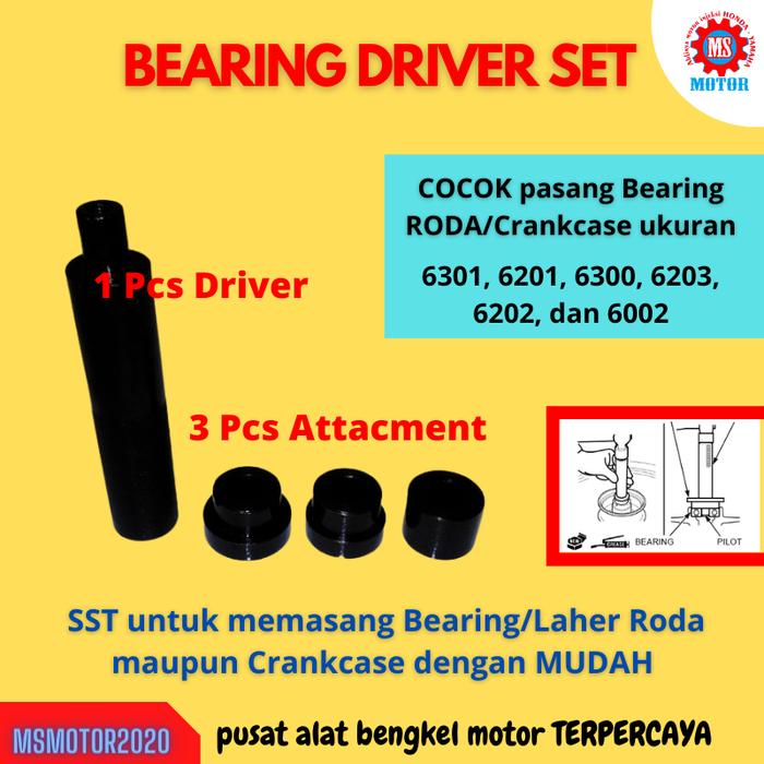 Jual Bearing driver attachment pilot alat pasang bearing laher roda ...