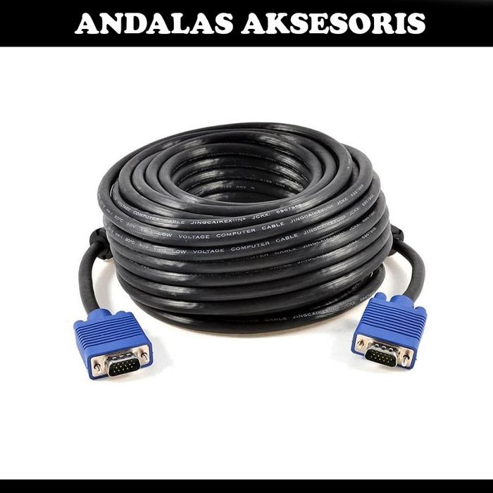 Jual Kabel Vga 20 Meter - Kota Surakarta - andalas_hardware | Tokopedia