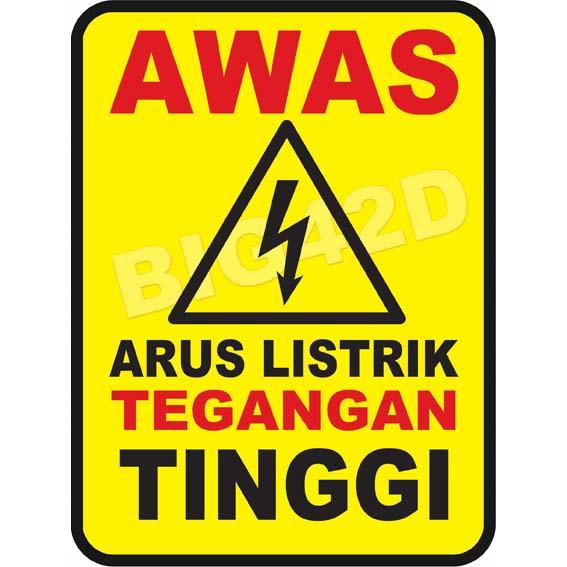 Jual STIKER ARUS LISTRIK TEGANGAN TINGGI - Jakarta Pusat - BIG4WD ...