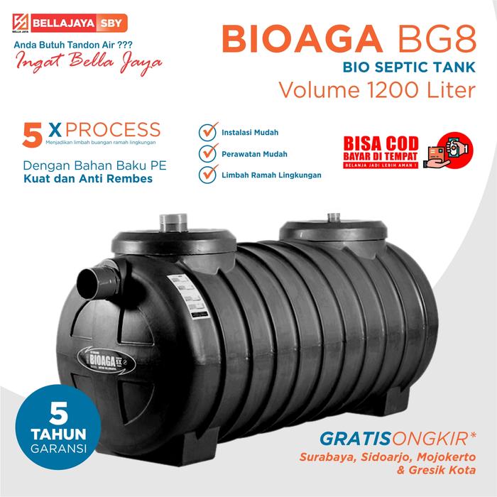 Jual Septic Tank Bio Ramah Lingkungan Bioaga BG8 - Kab. Gresik - bella ...