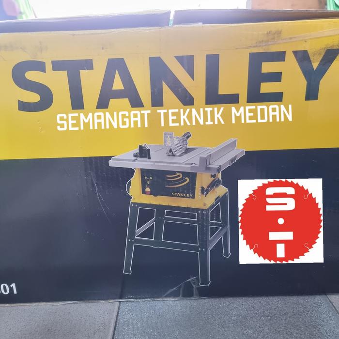 Jual SST1801 TABLE SAW TABLESAW MESIN MEJA POTONG KAYU 10" STANLEY SST ...