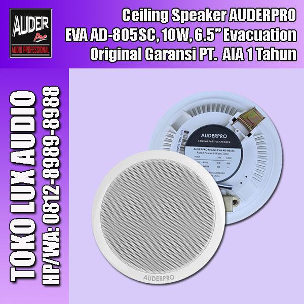 Jual Speaker ceiling AUDERPRO EVA AD-805SC utk paging & evacuation gedung - Jakarta Pusat - TOKO ...