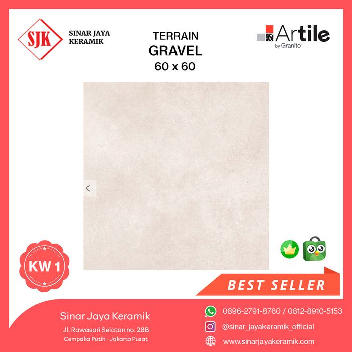 Jual Granit Tile ARTILE by GRANITO Matt - Terrain Gravel 60x60 KW 1 ...