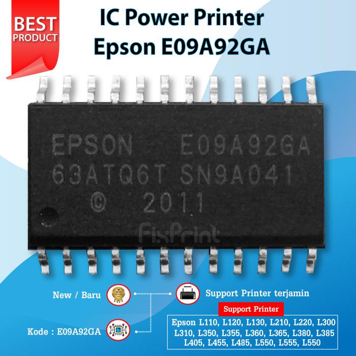 Jual IC Power Epson E09A92GA IC6 Mainboard Printer L300 L310 L350 L355 ...