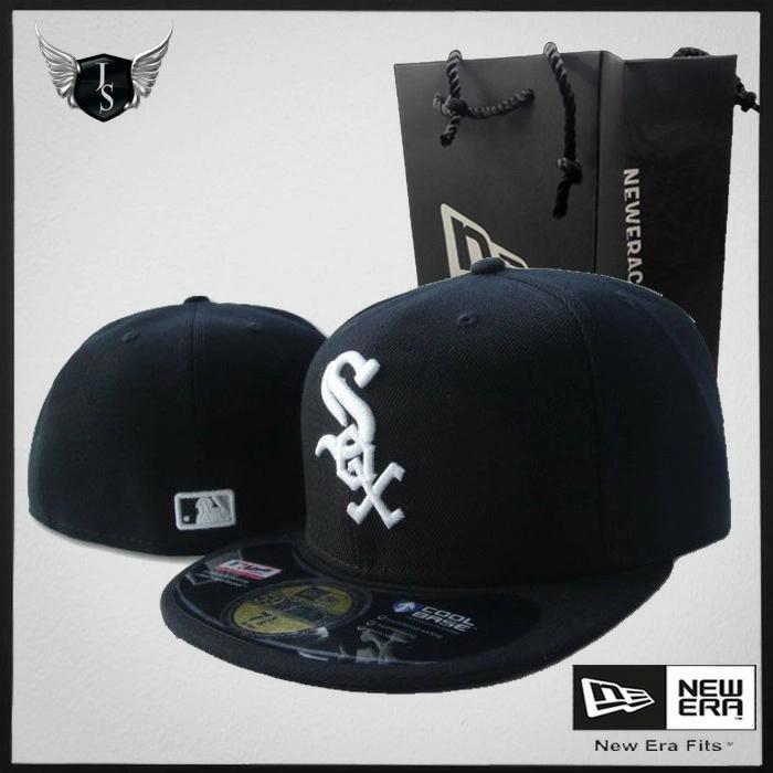 Jual Topi Fitted Hat Baseball MLB New Era 59Fifty Chicago White Sox ...