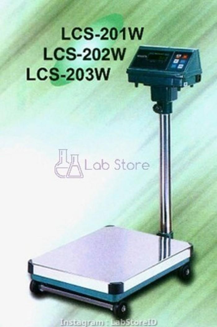 Jual Floor Scale Timbangan Lantai Kap. 30 kg x 5 gr | Nagata LCS 201W - Jakarta Utara - Lab OKE ...