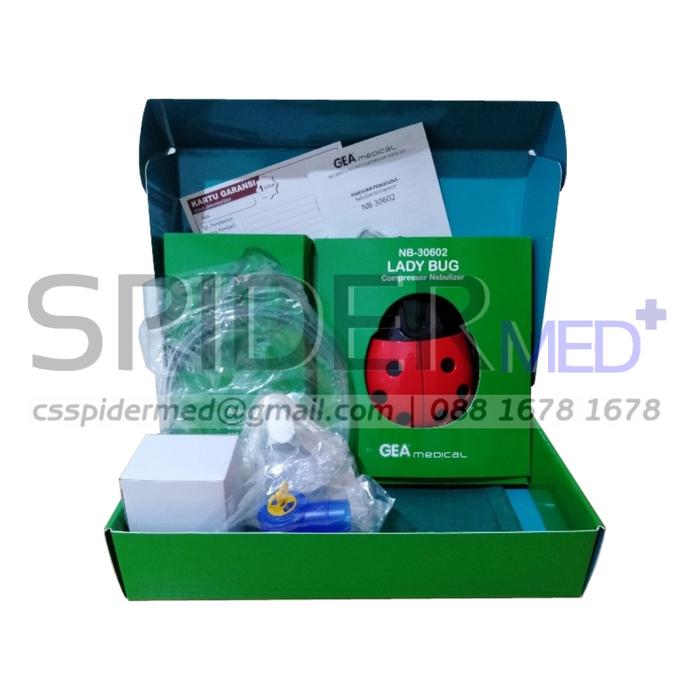 Jual NEBULIZER GEA LADY BUG ALAT UAP OBAT NEBULIZER ANAK MODEL KUMBANG ...