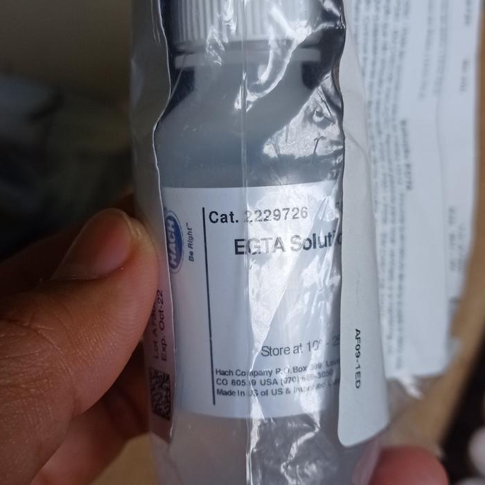 Jual Hach Solution EGTA Hach 2229726 50 ml - Jakarta Pusat - Tridi Lab ...