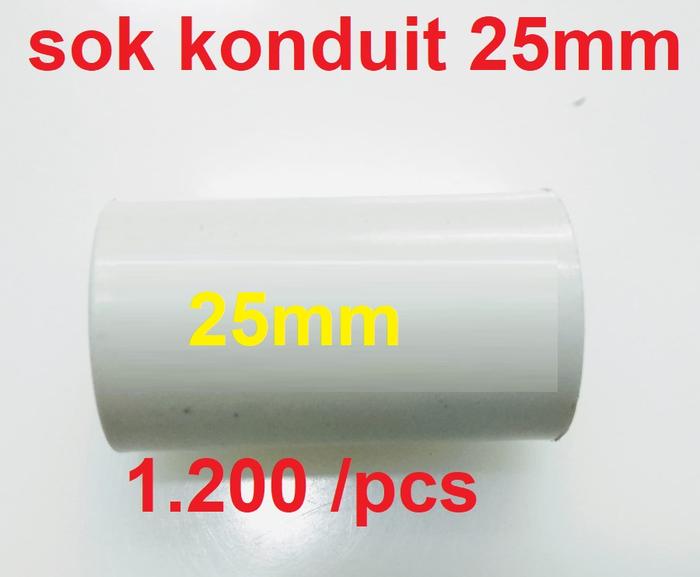 Jual SHOCK Sock Sok Pipa Conduit 25mm 1" - 1pack lebih murah - Jakarta ...