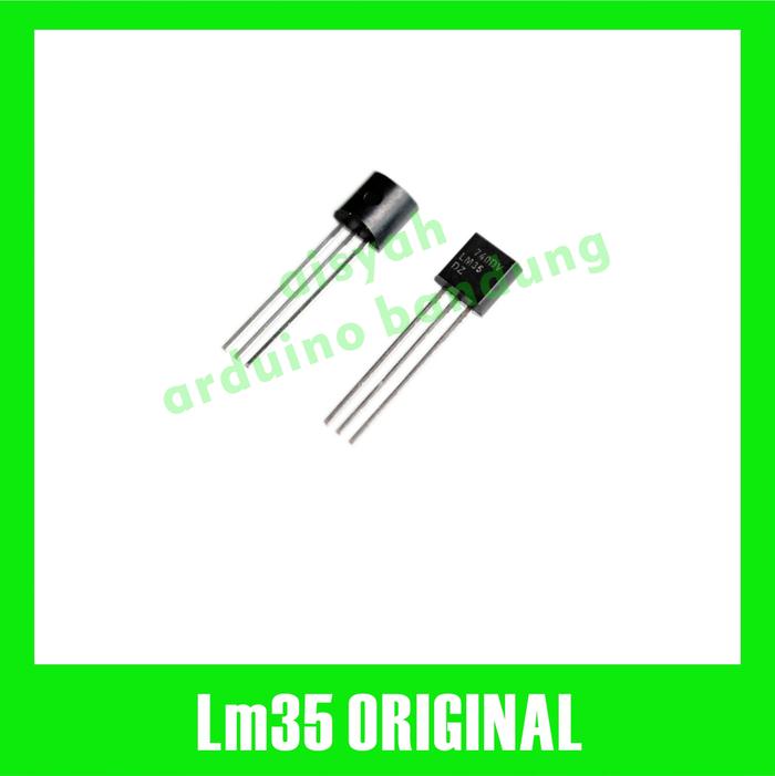 Jual LM35DZ TO-92 LM35 ORIGINAL TEMPERATURE SENSOR SUHU FOR ARDUINOUNO MEGA - Kota Bandung ...