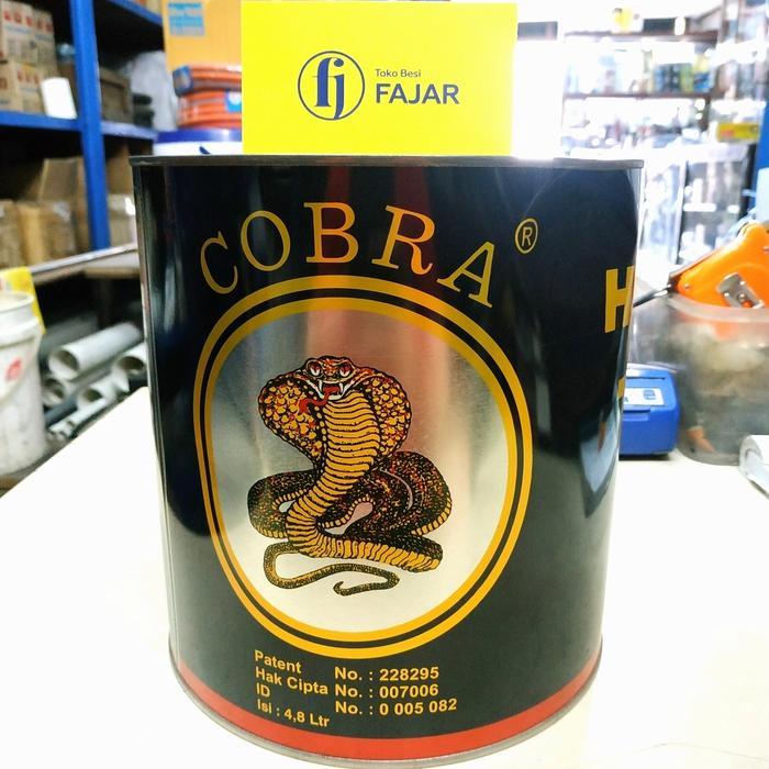 Jual Thinner COBRA hitam high gloss / pengecer cat 5 liter - Kota Medan ...