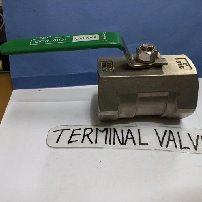 Jual ball valve sankyo 2"/ball valve sankyo stainless 316 2inch/sankyo ...