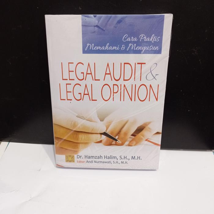 Jual Buku LEGAL AUDIT & LEGAL OPINION. By. Dr. Hamzah Halim, SH ...