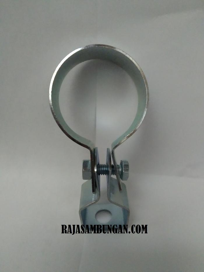 Jual Klem Gantung Besi 1 1/4 inch Besi Polos Holder Clamp Pengencang ...